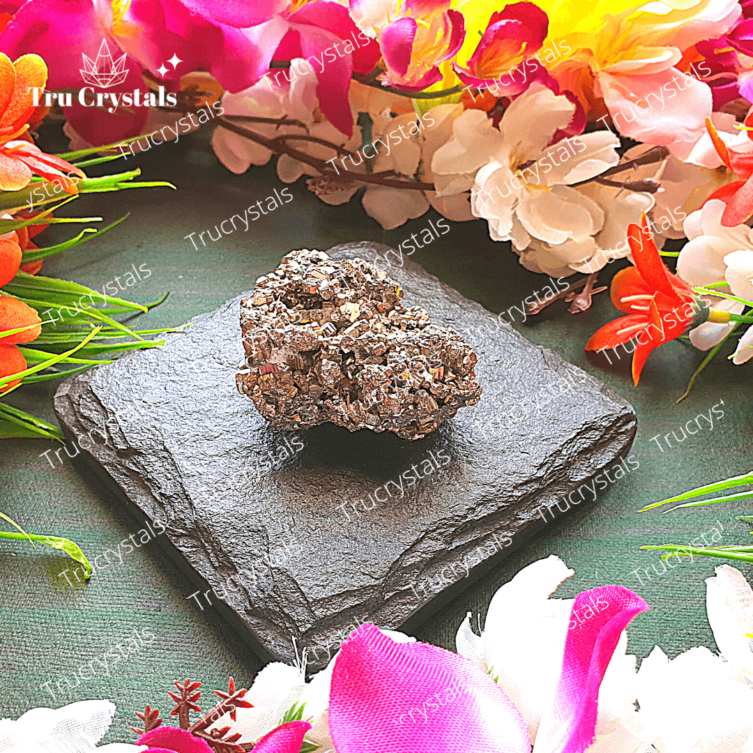 Natural Raw Pyrite Stone (Certified) – Trucrystals.in